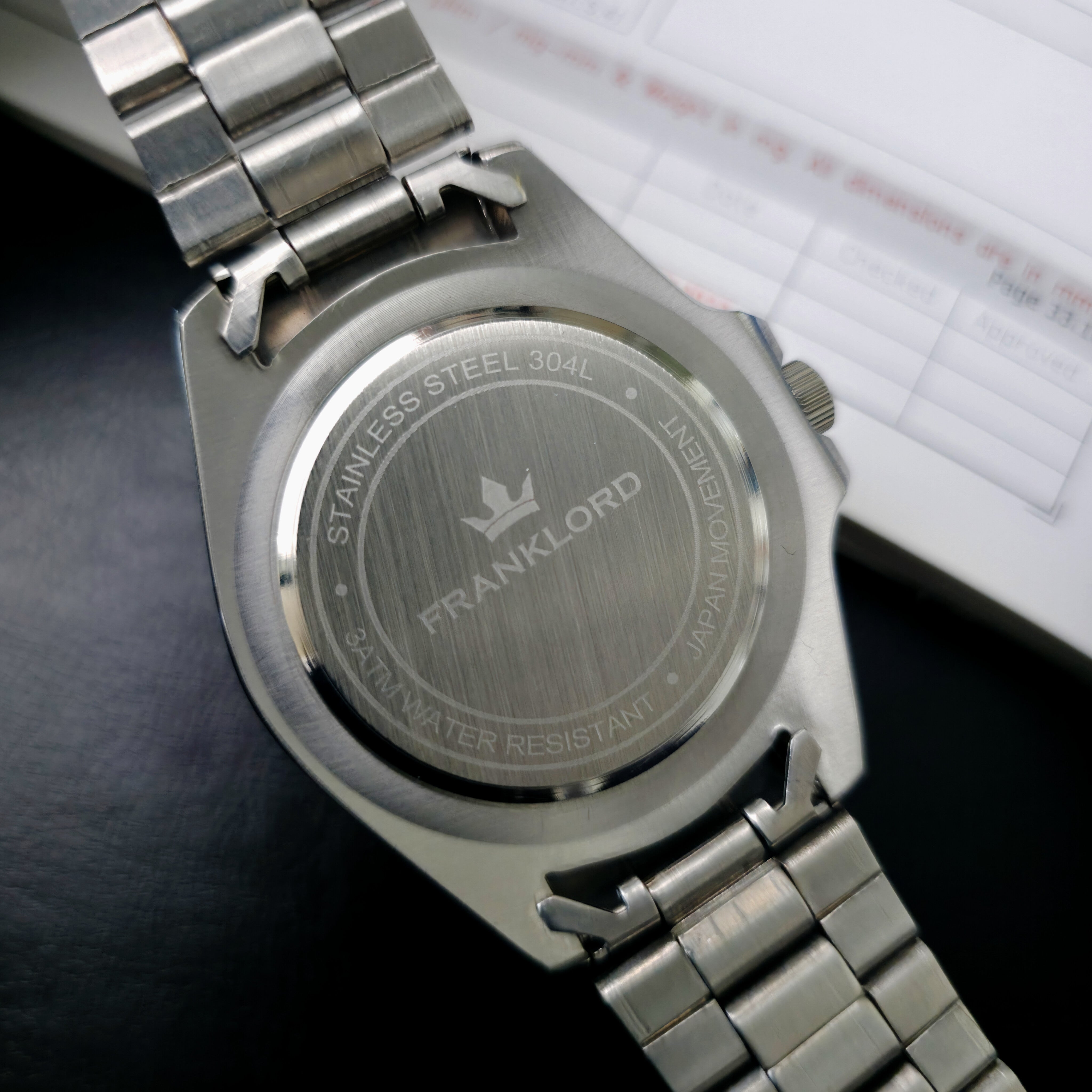 Franklord Regal Mariner – Onyx Gold | Black-Gold Stainless Steel Luxury ...