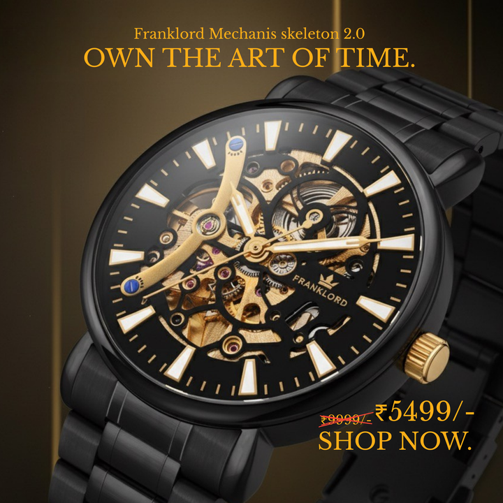 Franklord Mechanis 2.0 | Automatic Bridge Dial Watch | Franklord ...